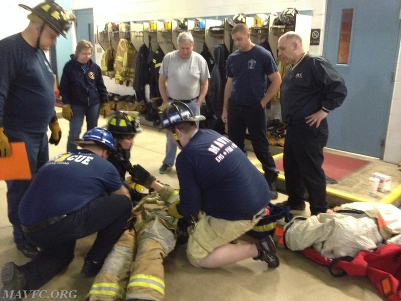 Firefighters Learn To Save Their Own - Mt Airy Volunteer Fire Company