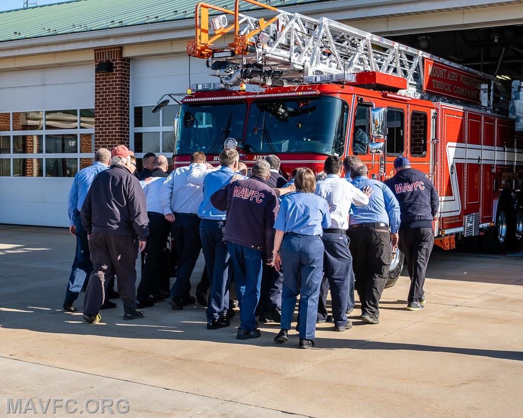 Truck 1 Placed In Service - Mt Airy Volunteer Fire Company