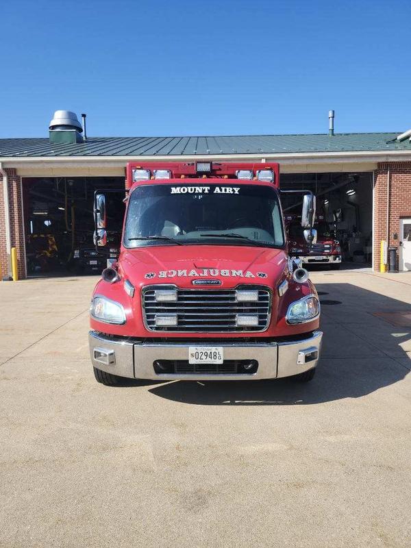 Ambulance for Sale - Mt Airy Volunteer Fire Company